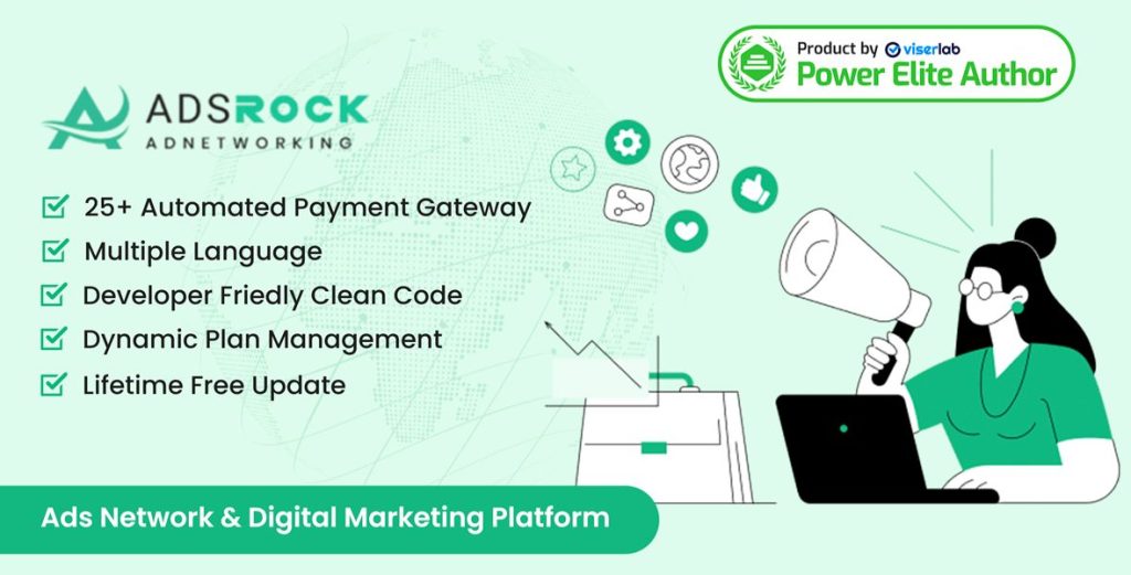 Ads Network & Digital Marketing Platform - AdsRock