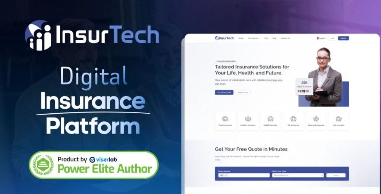 InsurTech || Make Your Digital Insurance Platform with Ease