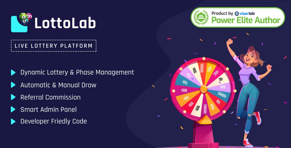 LottoLab – Live Lottery Platform Script