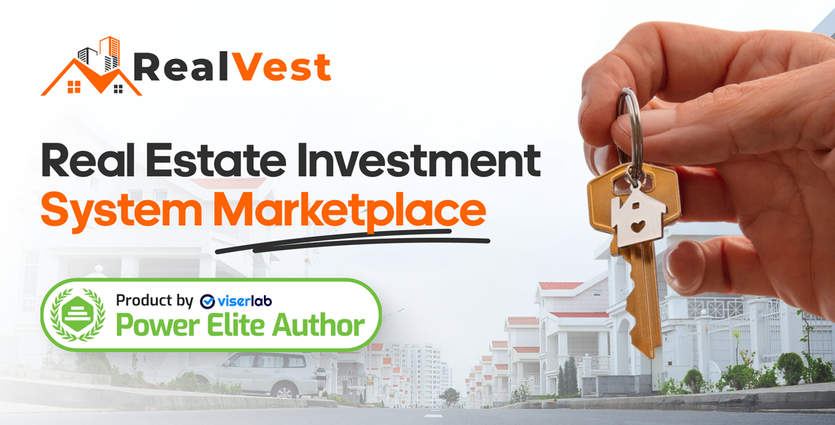 Online Real Estate Investment System Script - RealVest