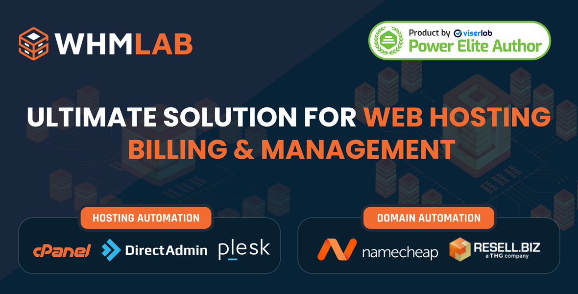 WHMLab – Web Hosting Billing & Automation Script
